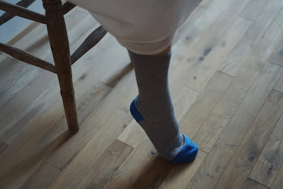 Silk Cotton Double-weave Socks / memeri – Knitwin Sock Store